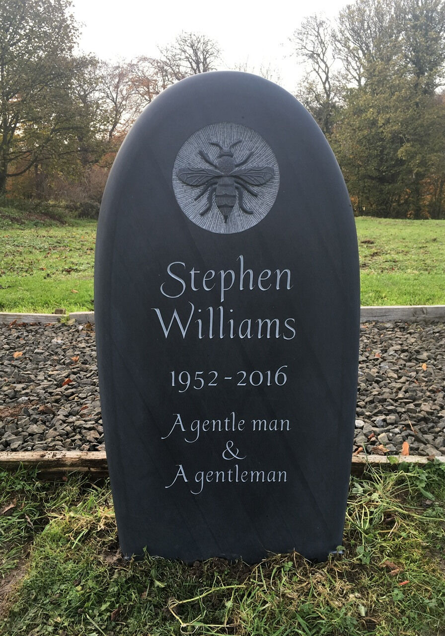 Unique pebble headstones | Stoneletters