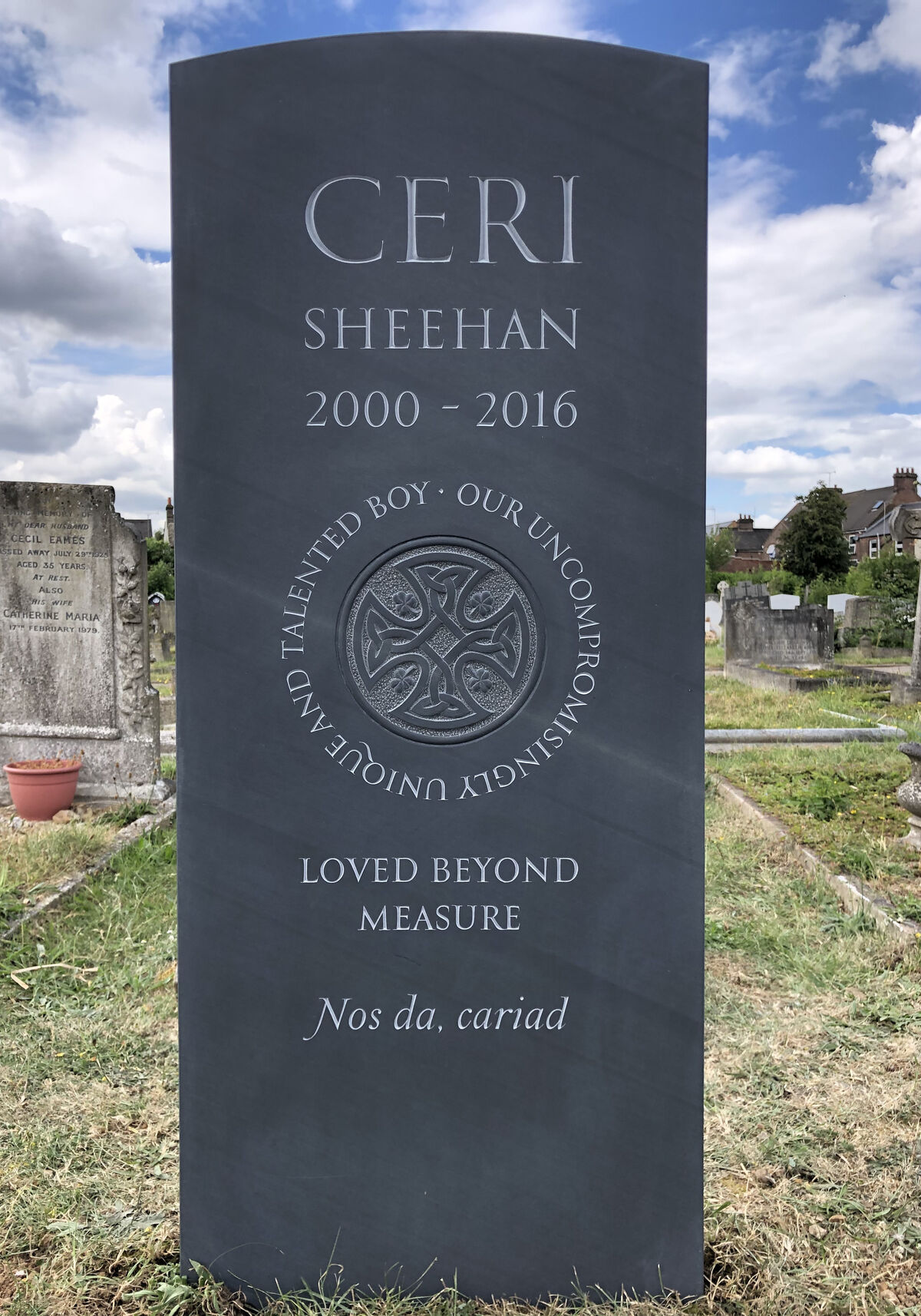 Contemporary Headstones | Stoneletters