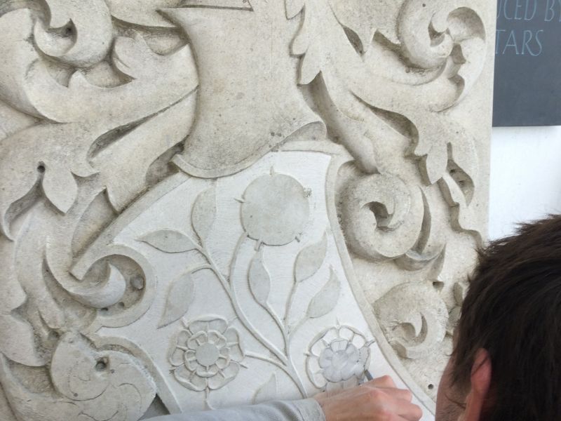 Heraldic Stone Carving, Bespoke Coats of Arms | Stoneletters