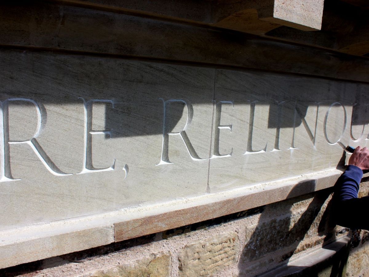 Architectural Lettering Ideas & Inspiration | Stoneletters