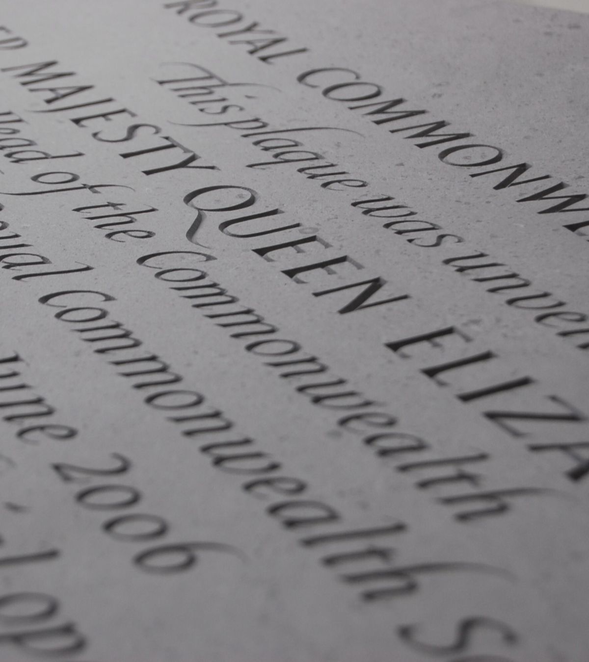 Opening Plaques | Royal and Official Opening Plaques | Stoneletters