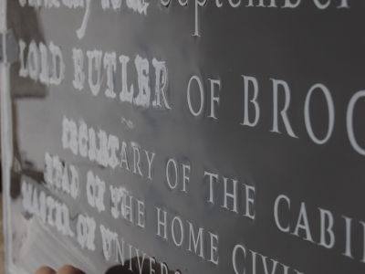 Opening Plaques | Royal and Official Opening Plaques | Stoneletters