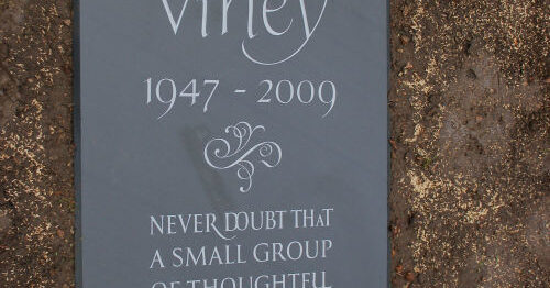 What do you write on a father's or husband's headstone? | Stoneletters