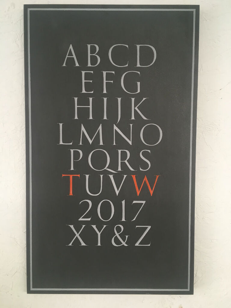 Diary of a Letter Carver - The Apprentice Panel | Stoneletters